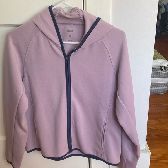 Uniqlo | Tops | Uniqlo Hoodie Jacket Size S Purple | Poshmark